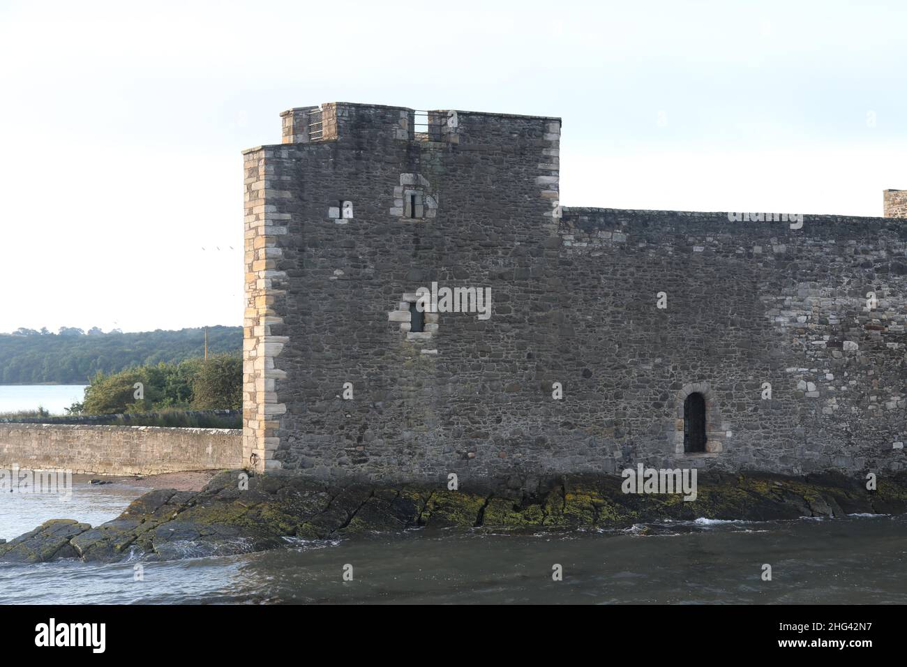 scottish castles fortress Stock Photo - Alamy