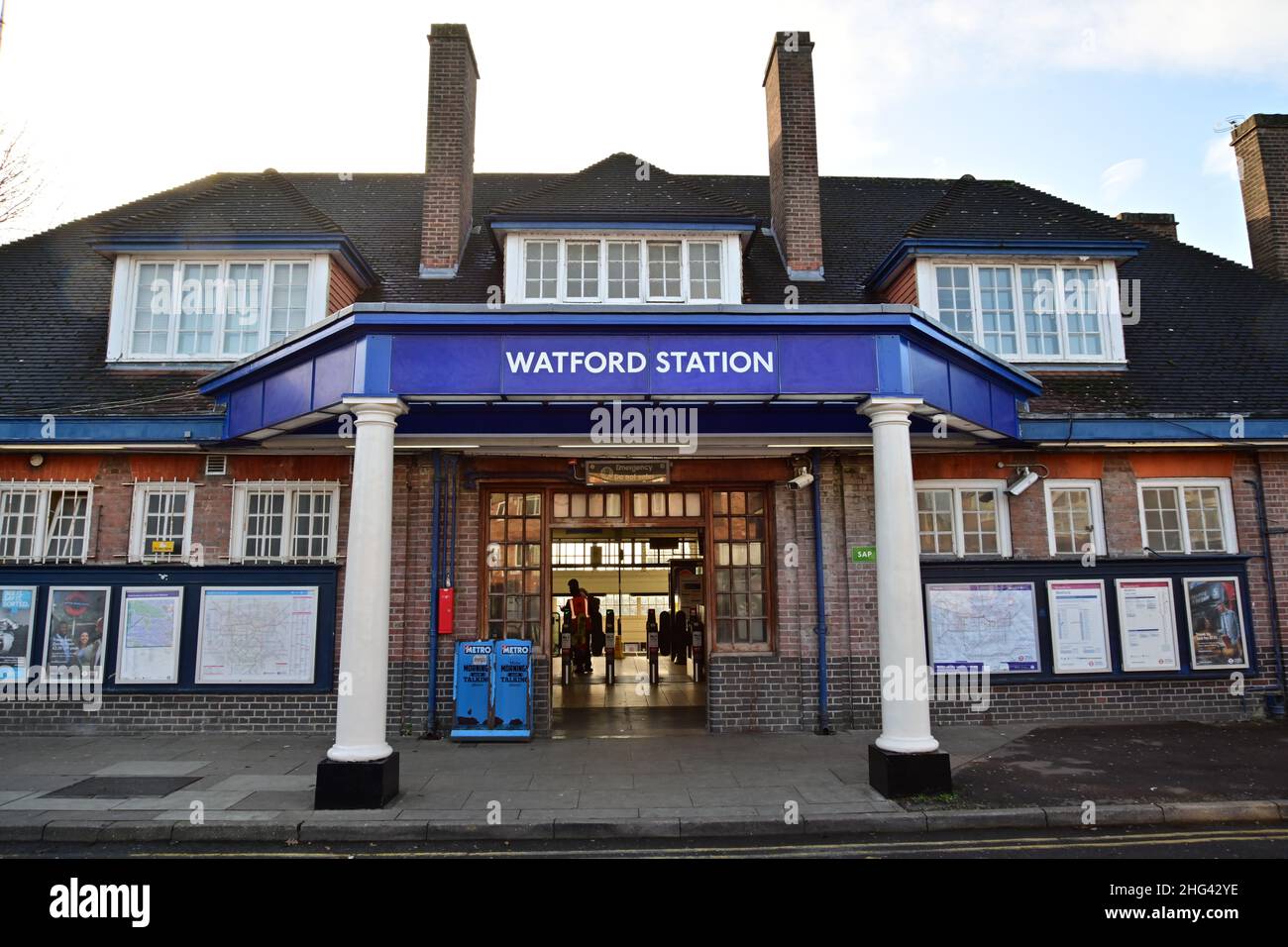 Watford tube station hi-res stock photography and images - Alamy