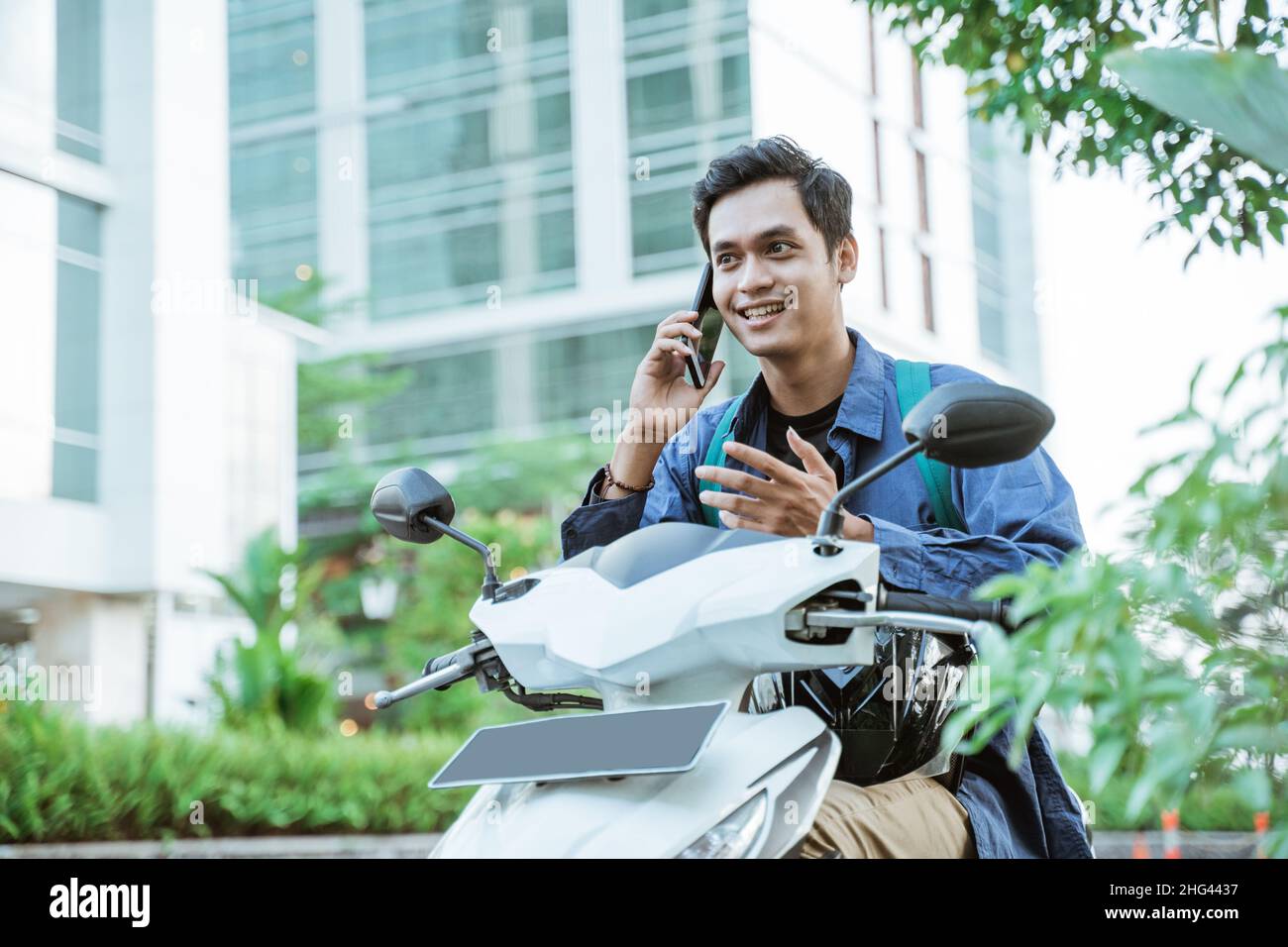 Person riding motobike hi-res stock photography and images - Alamy