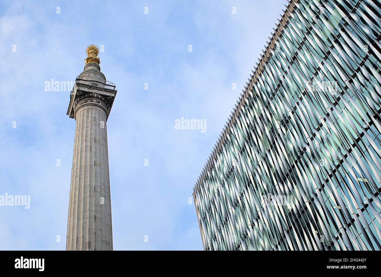 The Monument London Stock Photo - Alamy