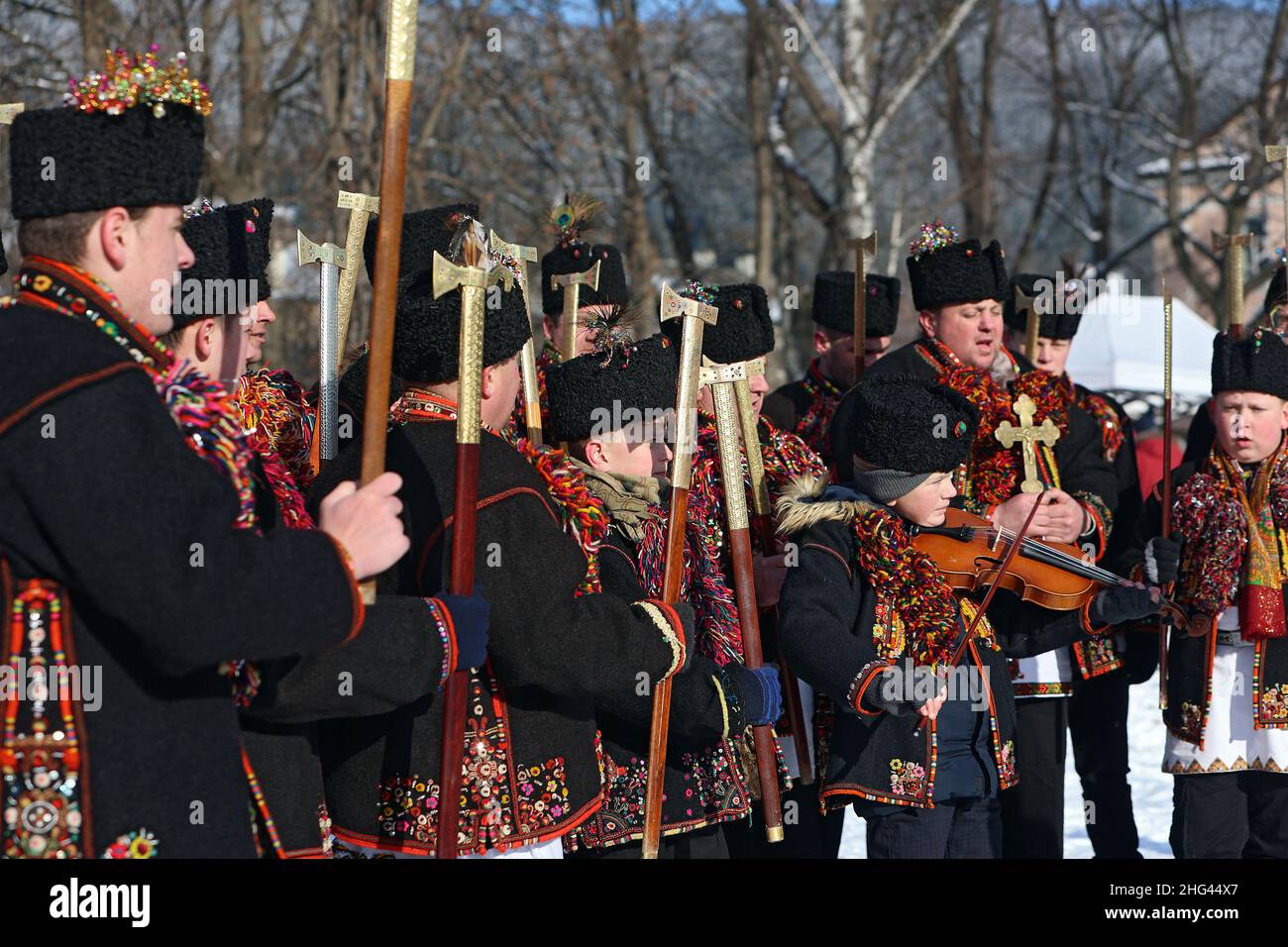 Hutsul Koliada High Resolution Stock Photography and Images - Alamy