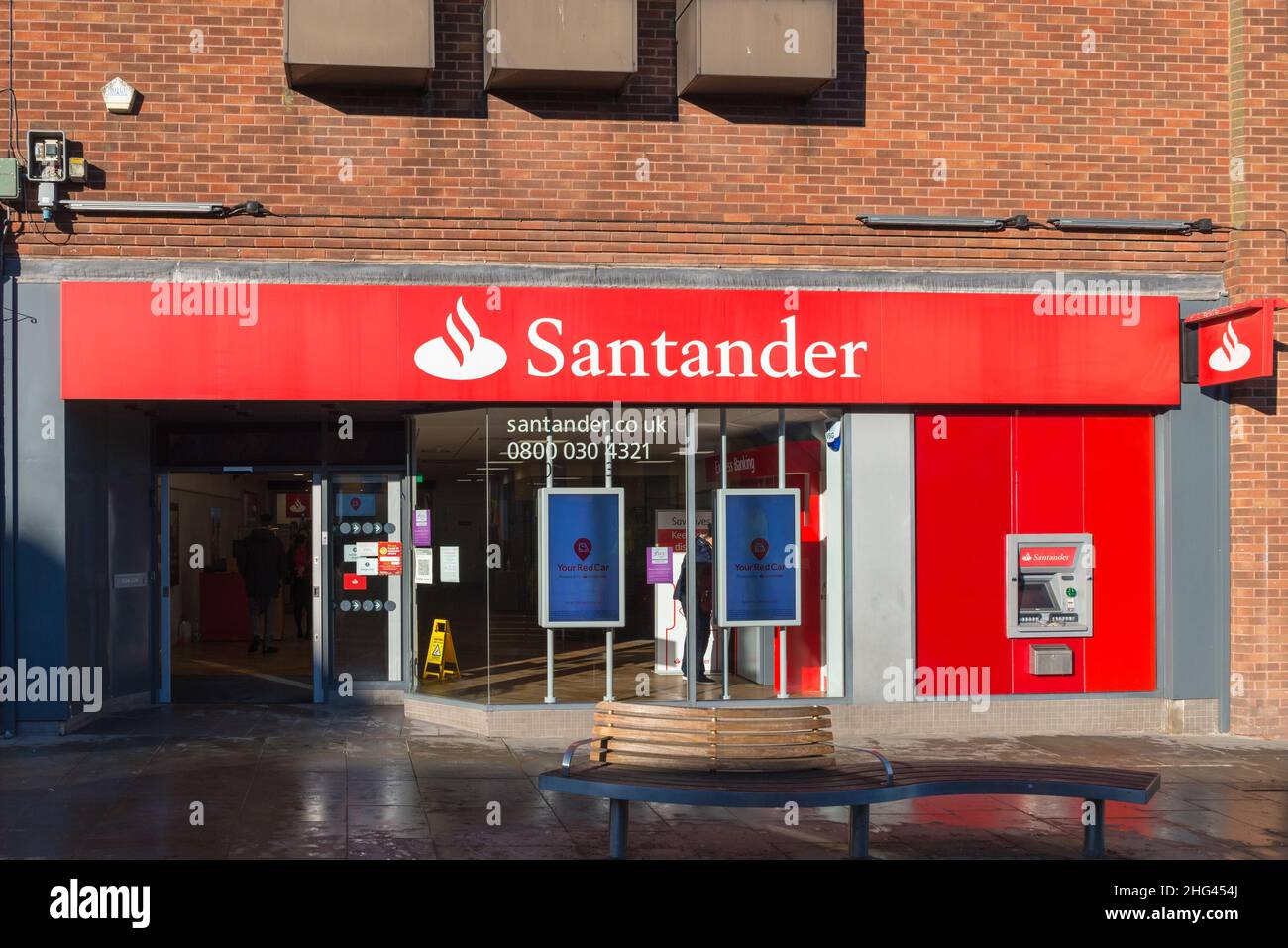 Santander branch hi-res stock photography and images - Alamy