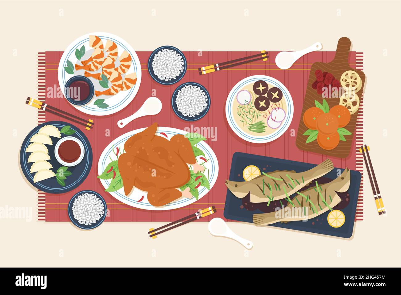 Chinese Food Cartoon Background 4,900+ Chinese Food Background Stock