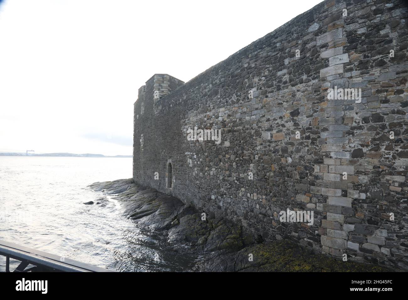 scottish castles fortress Stock Photo - Alamy