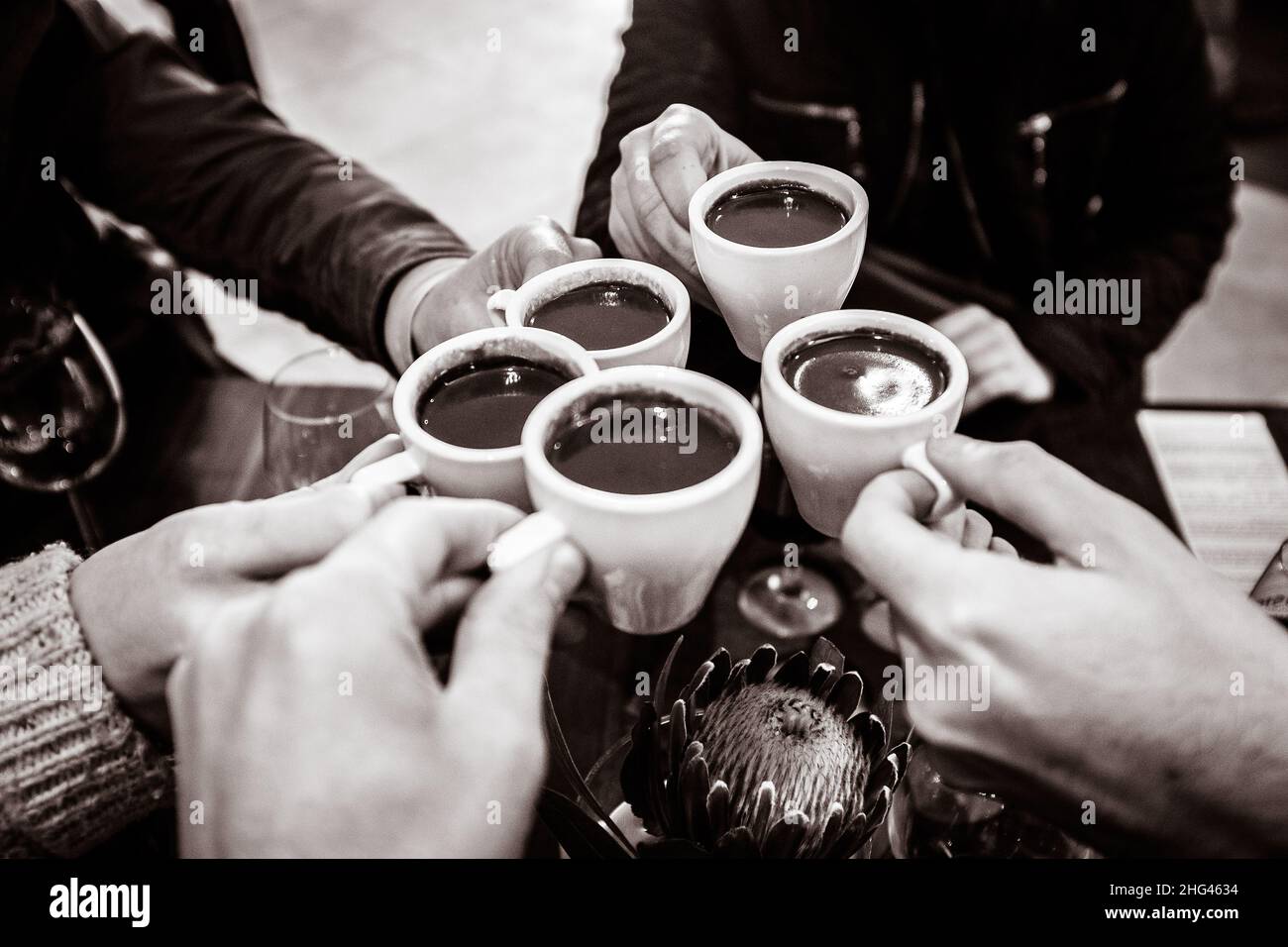 Sharing a chocolate hi-res stock photography and images - Alamy