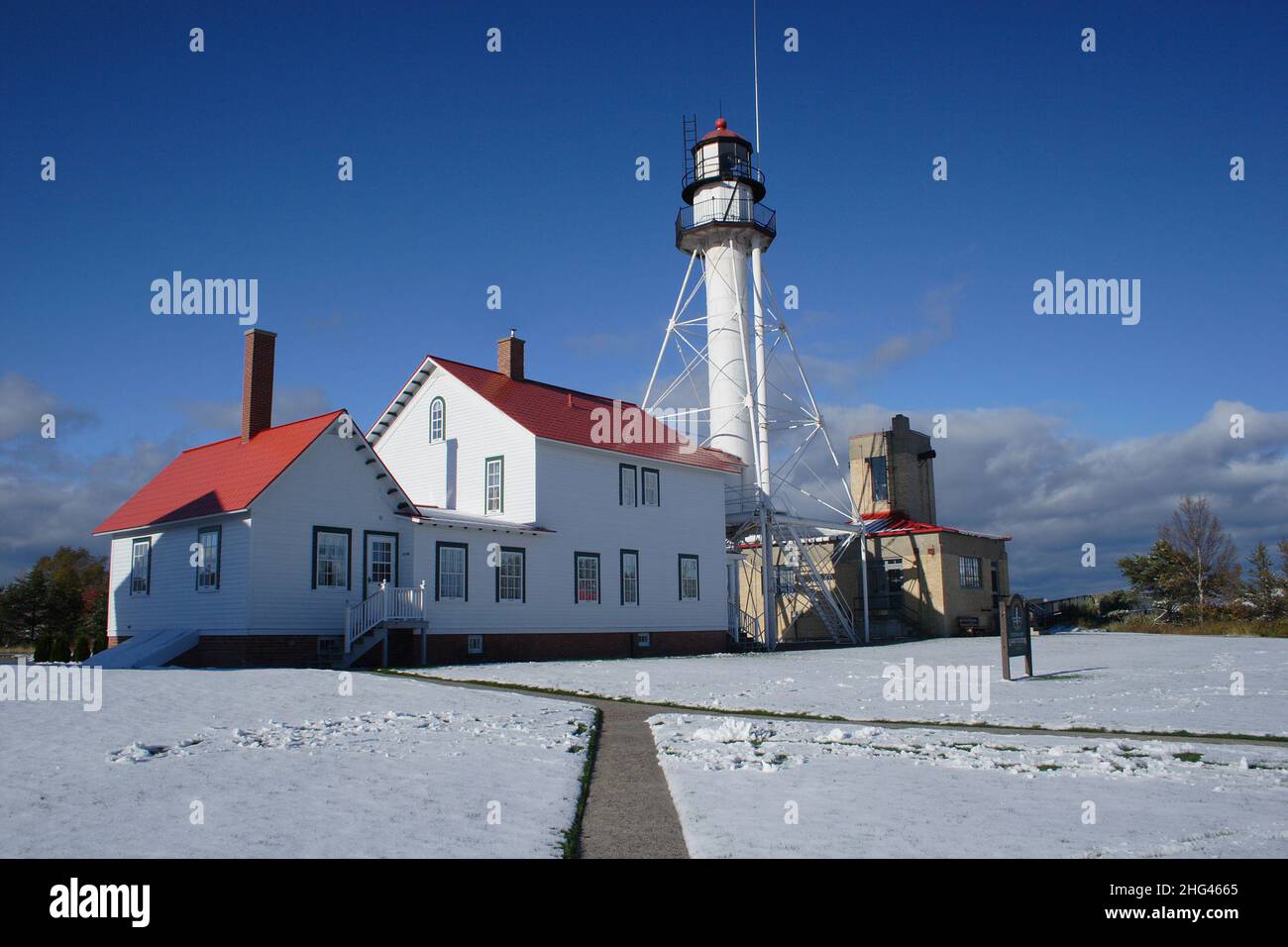 Fish point lighthouse hi-res stock photography and images - Alamy