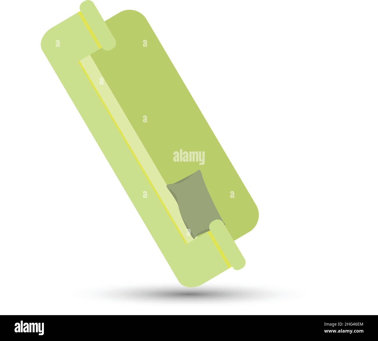 Green sofa modern Stock Vector Images - Alamy