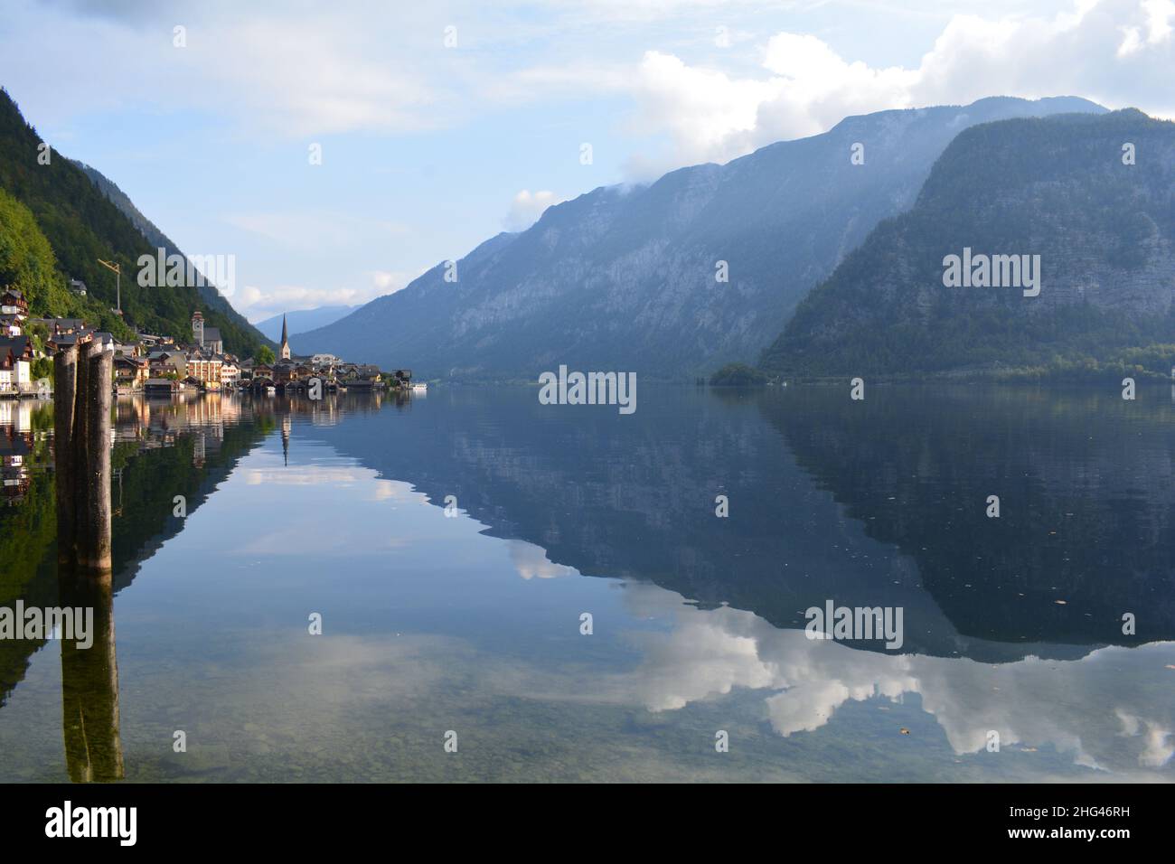 Hallstatt austria map hi-res stock photography and images - Alamy