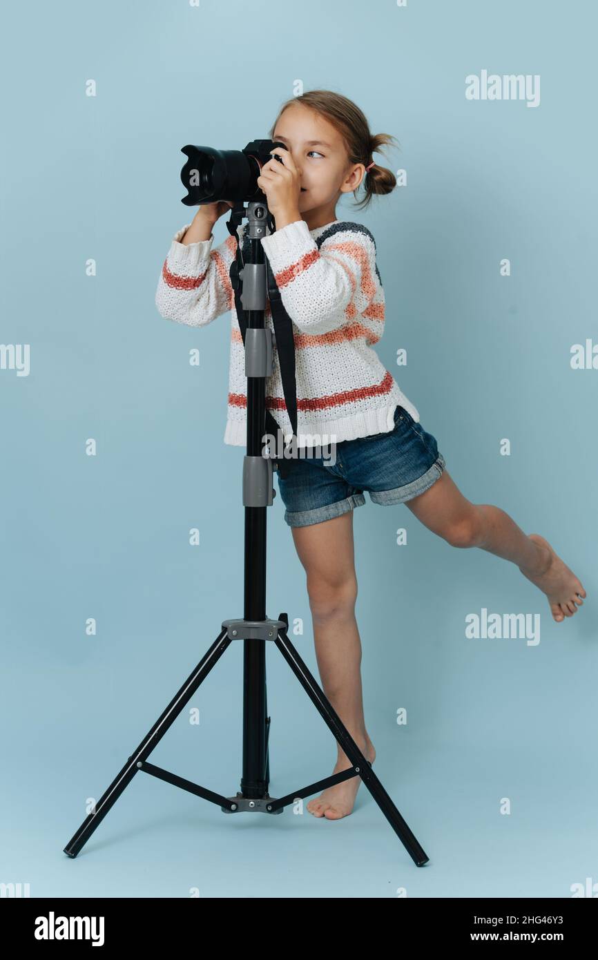 Girl standing on toes hi-res stock photography and images - Alamy