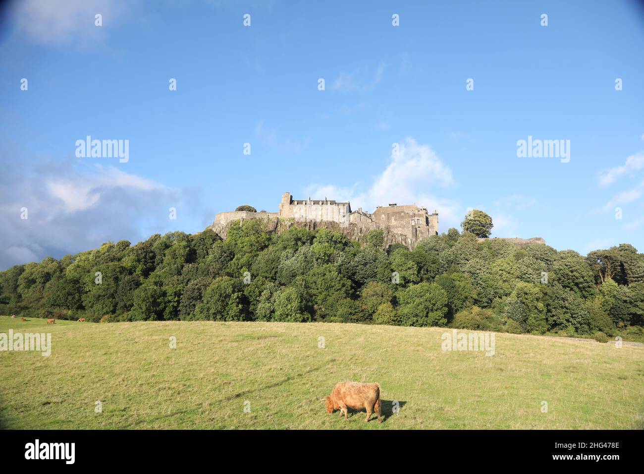 scottish castles fortress Stock Photo - Alamy