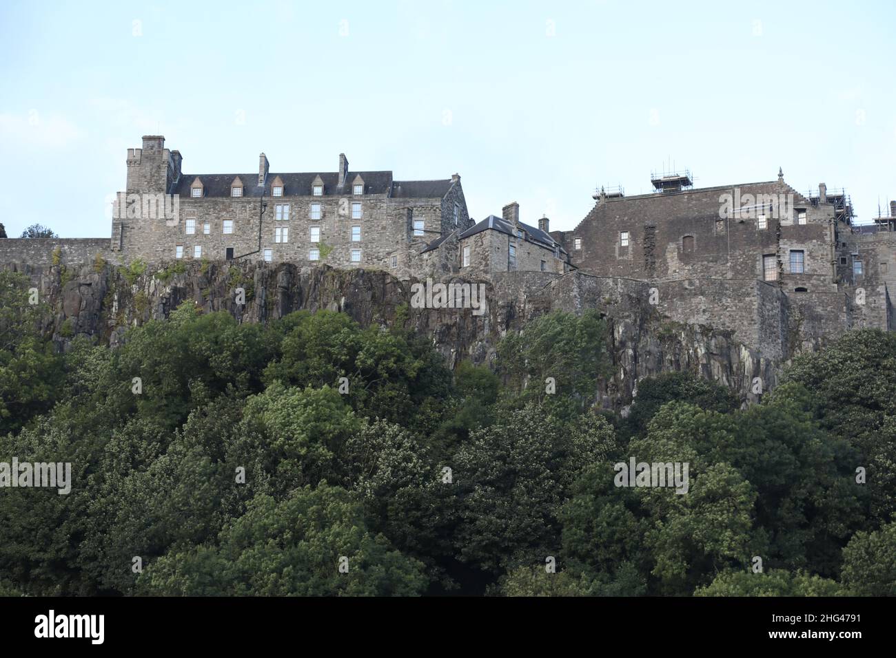 scottish castles fortress Stock Photo - Alamy