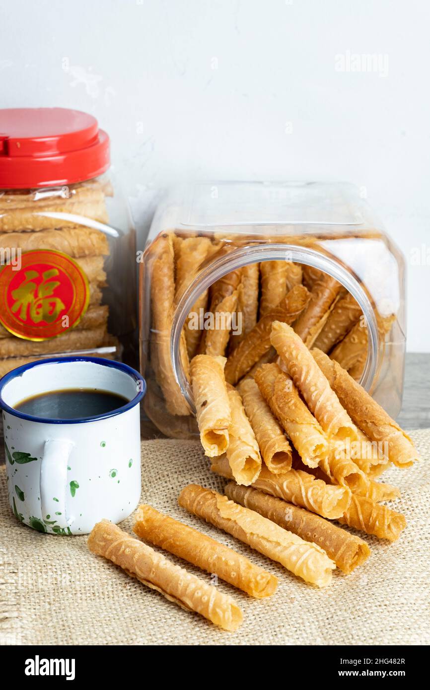 Semprong Cake High Resolution Stock Photography and Images - Alamy