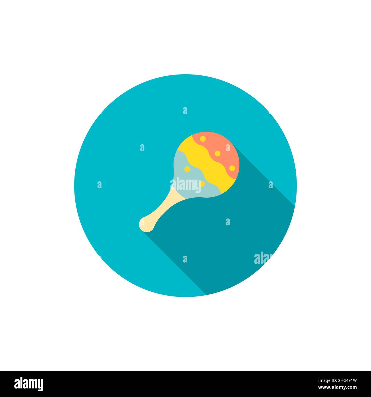 Dance rattle Stock Vector Images - Alamy