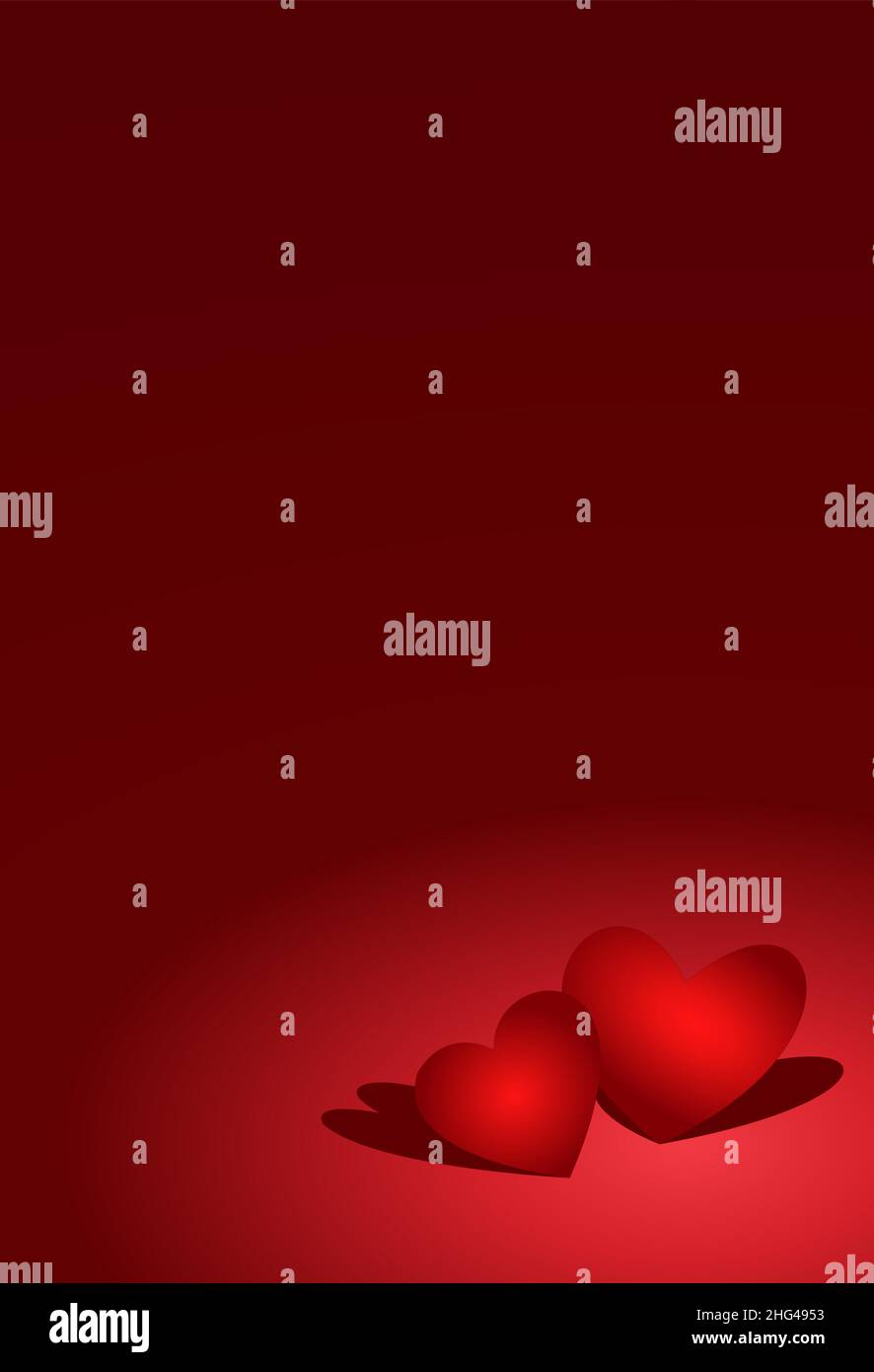 Valentine poster background Stock Vector Images - Alamy