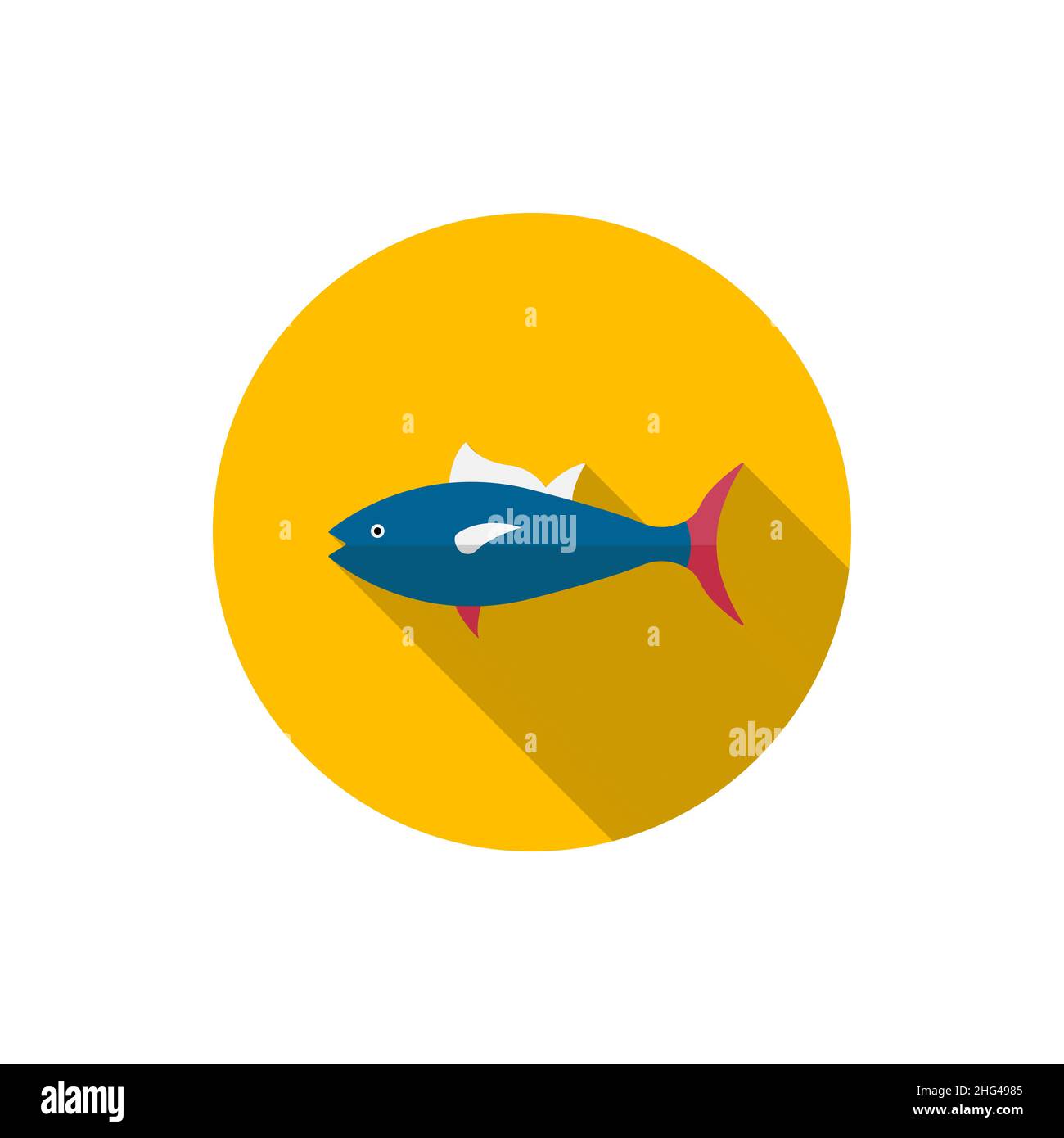 Atlantic bluefin tuna silhouette hi-res stock photography and images ...