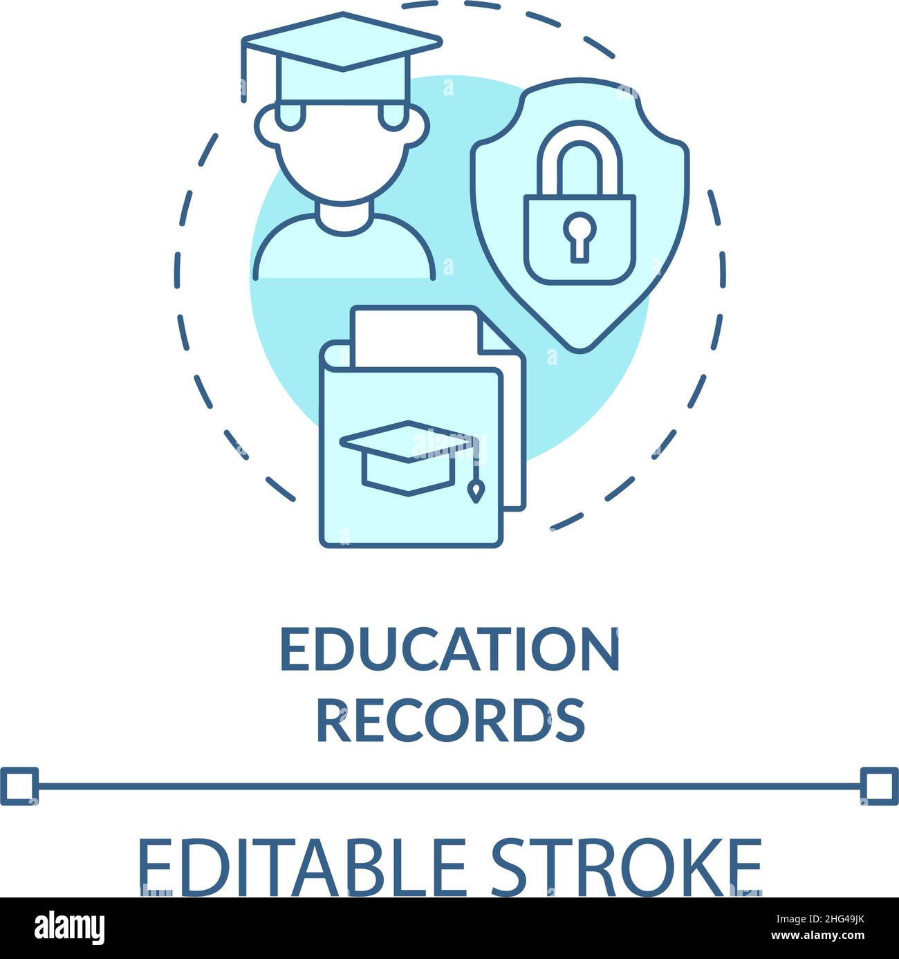 Personal records Stock Vector Images - Alamy