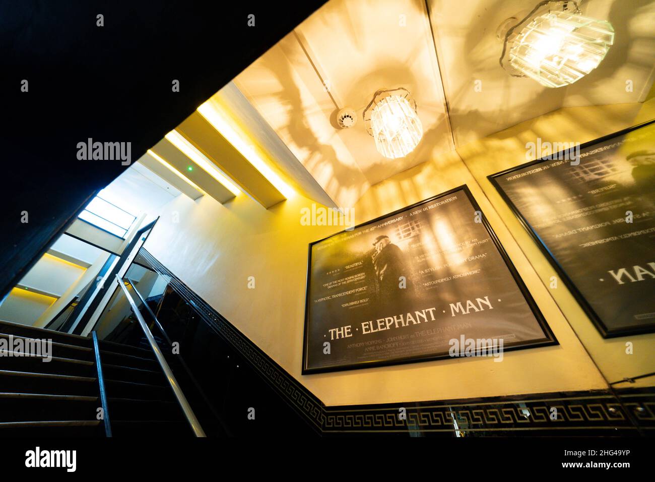 A general view inside The Electric Cinema in Birmingham, which was ...