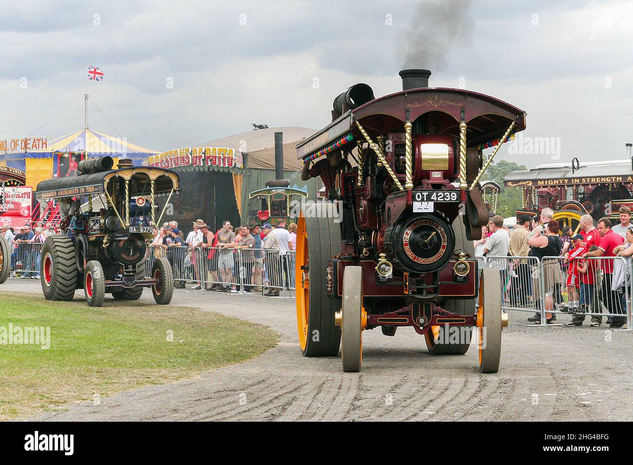 The Pickering Traction Engine Rally in 2007 Stock Photo - Alamy
