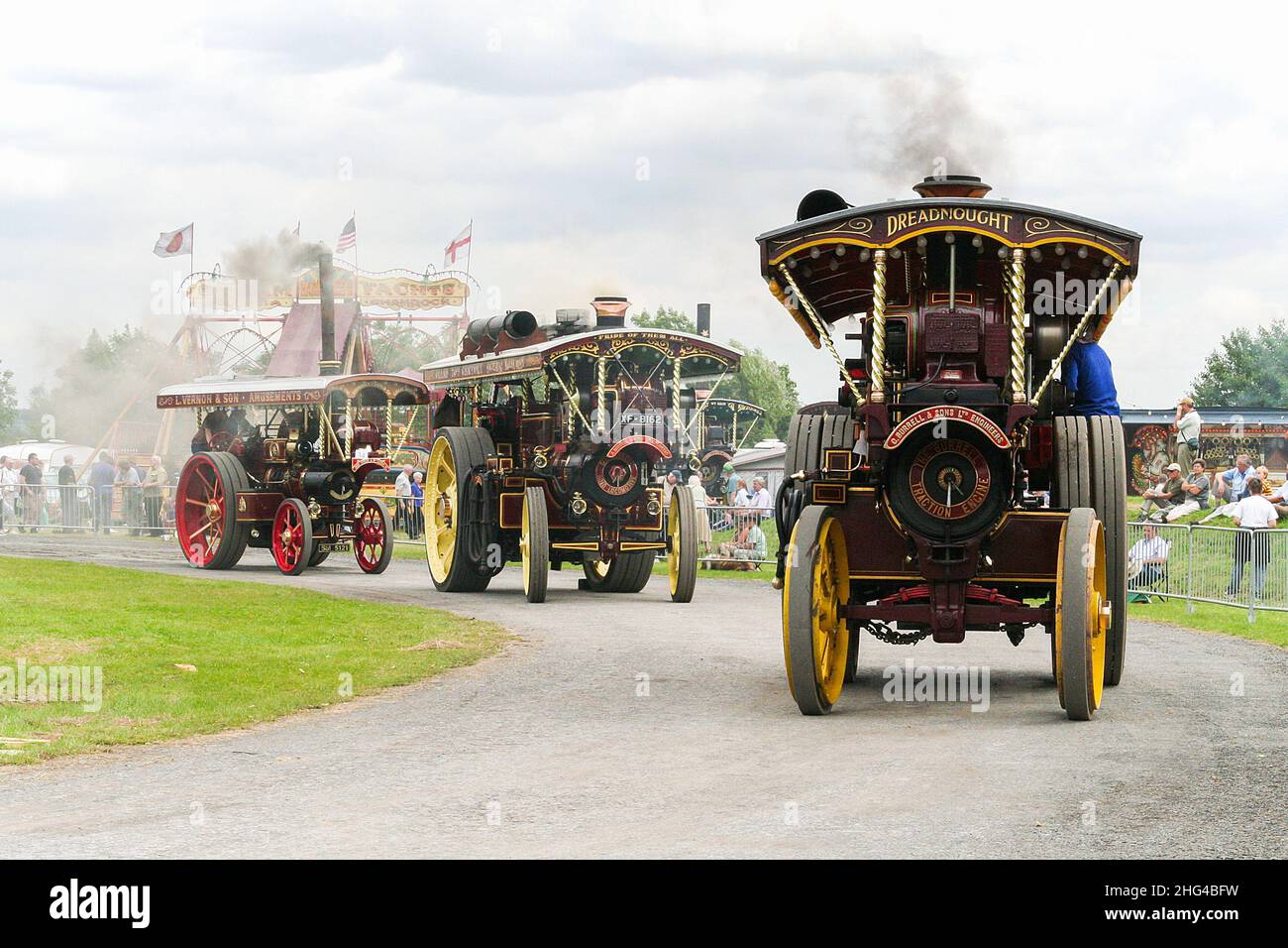 The Pickering Traction Engine Rally in 2007 Stock Photo - Alamy