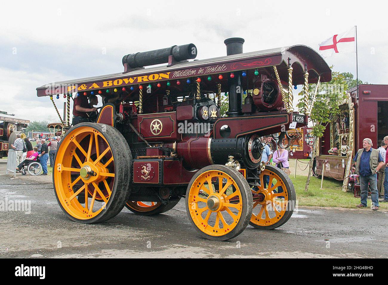 The Pickering Traction Engine Rally in 2007 Stock Photo - Alamy