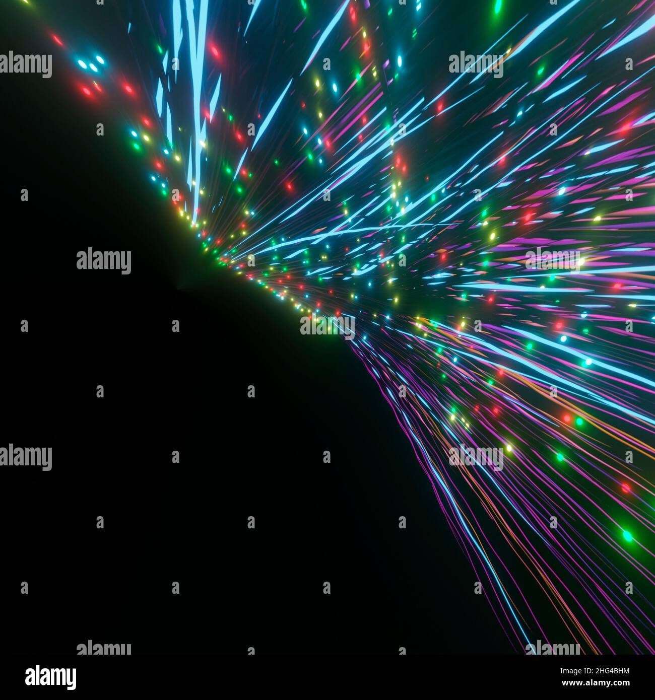 3d render. abstract background musical dynamic modern melody beautiful ...