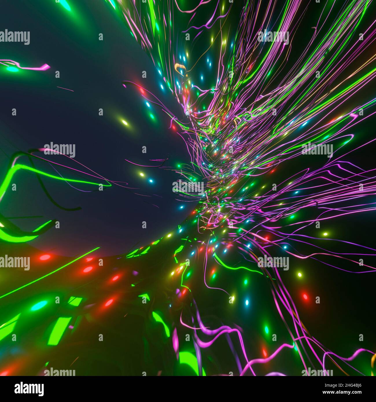 3d render. abstract background musical dynamic modern melody beautiful ...