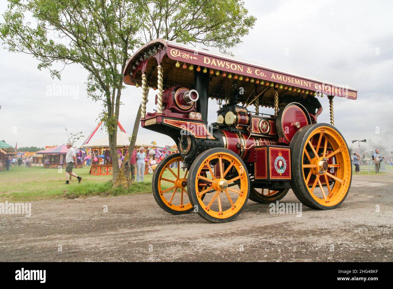 The Pickering Traction Engine Rally in 2007 Stock Photo - Alamy