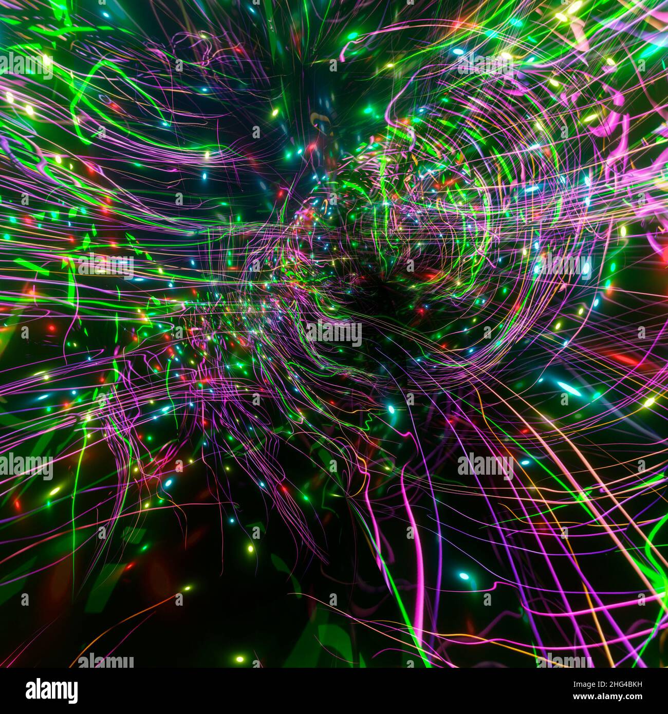 3d render. abstract background musical dynamic modern melody beautiful ...