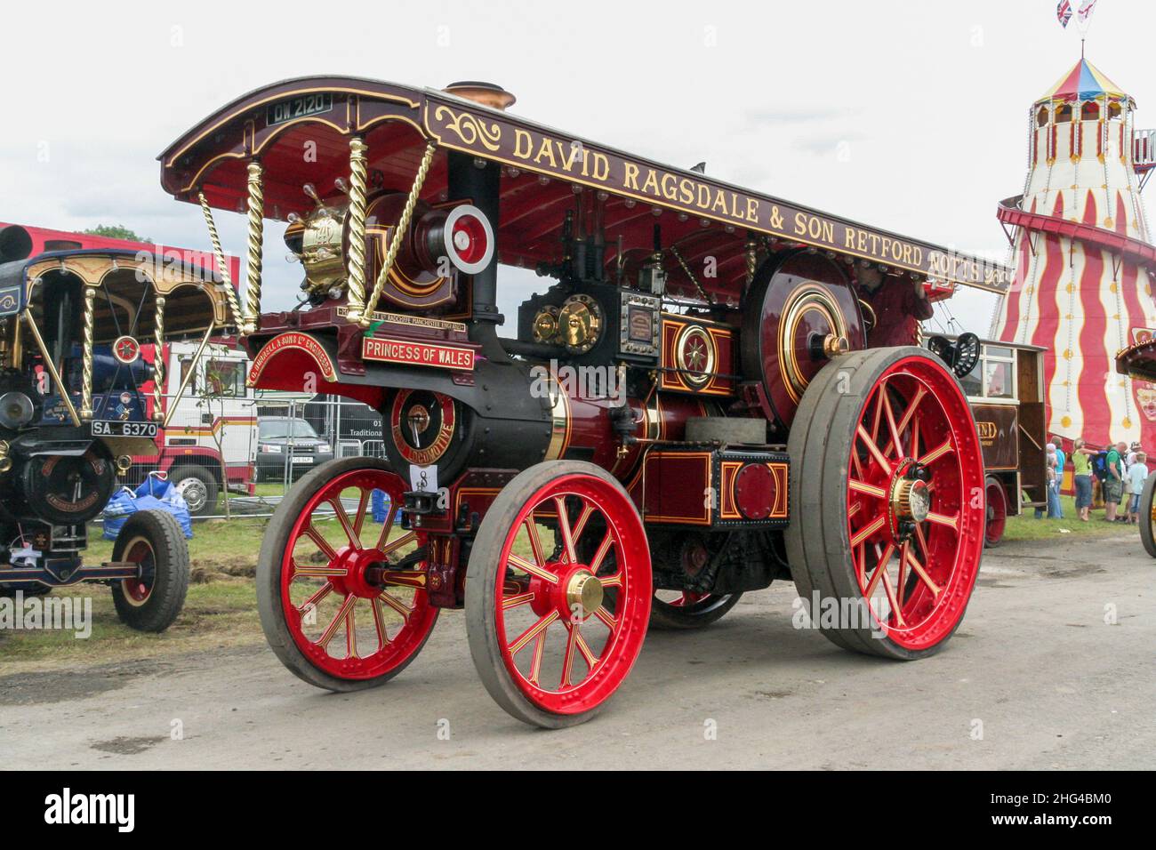 The Pickering Traction Engine Rally in 2007 Stock Photo - Alamy
