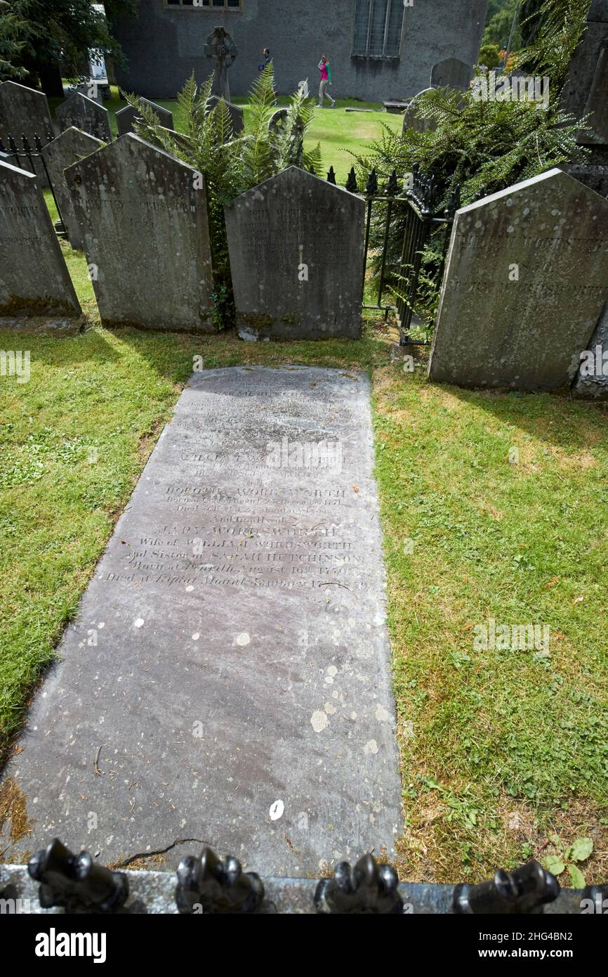 Wordsworth church grave buried hi-res stock photography and images - Alamy