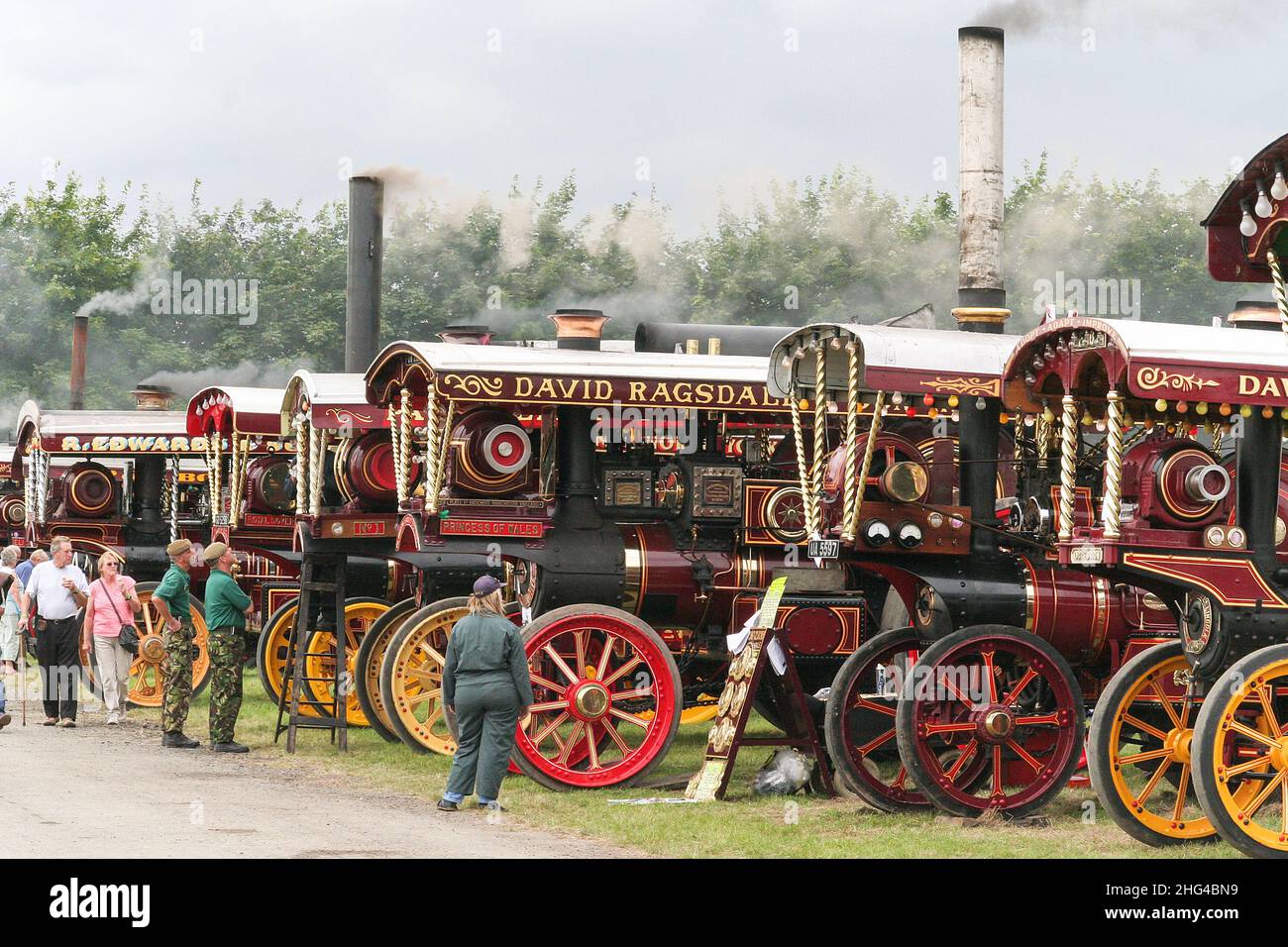 The Pickering Traction Engine Rally in 2007 Stock Photo - Alamy