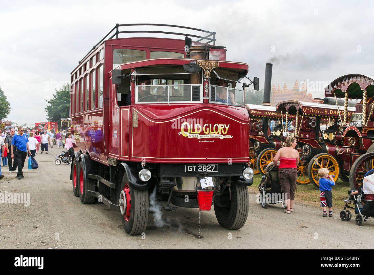 The Pickering Traction Engine Rally in 2007 Stock Photo - Alamy