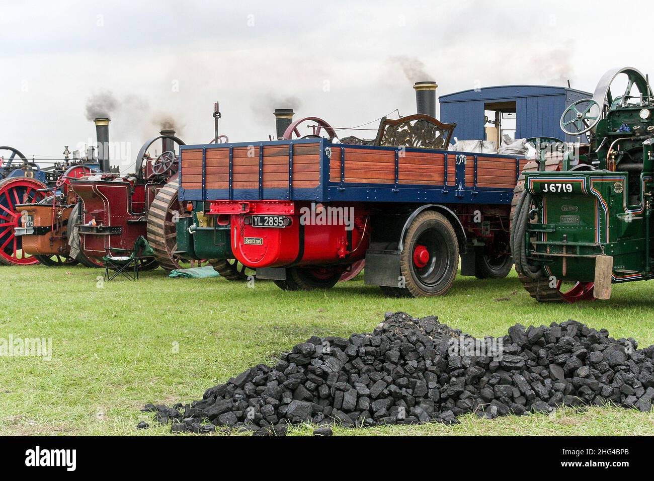 The Pickering Traction Engine Rally in 2007 Stock Photo - Alamy