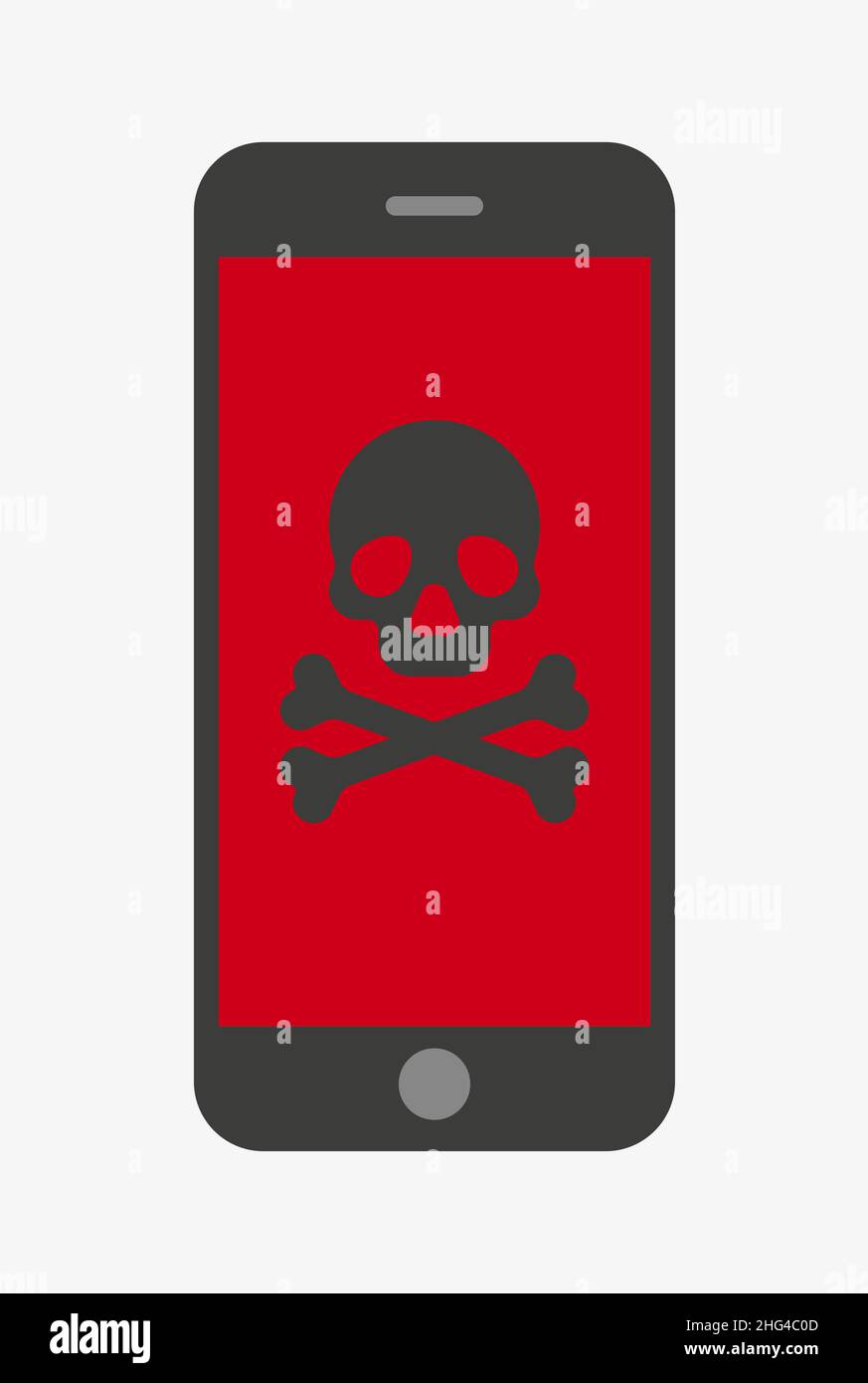 Malware notification Cut Out Stock Images & Pictures - Alamy