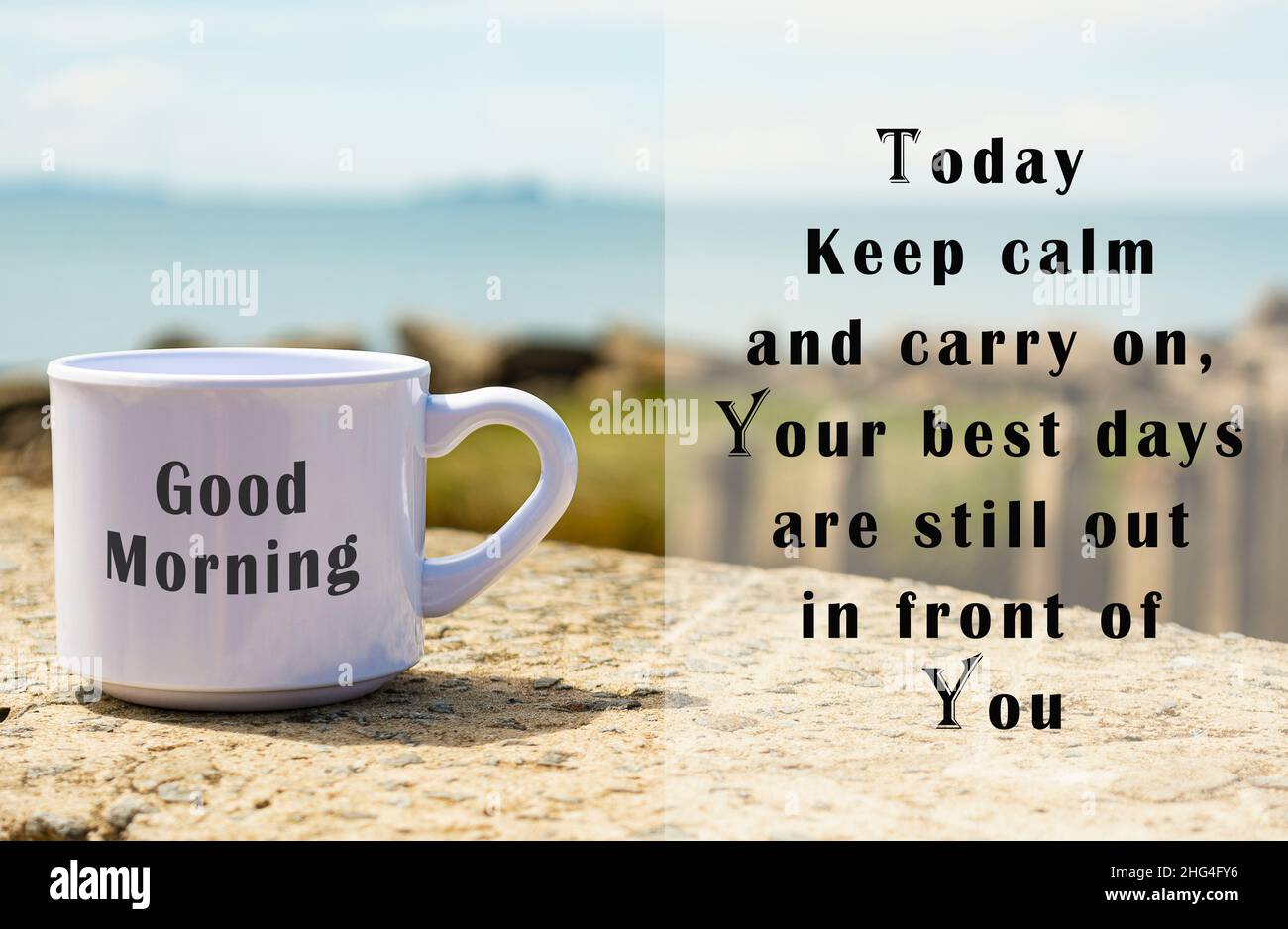 Keep Calm Good Morning