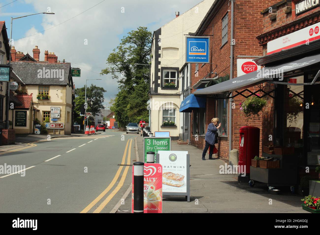 Hawarden North Wales Stock Photo - Alamy