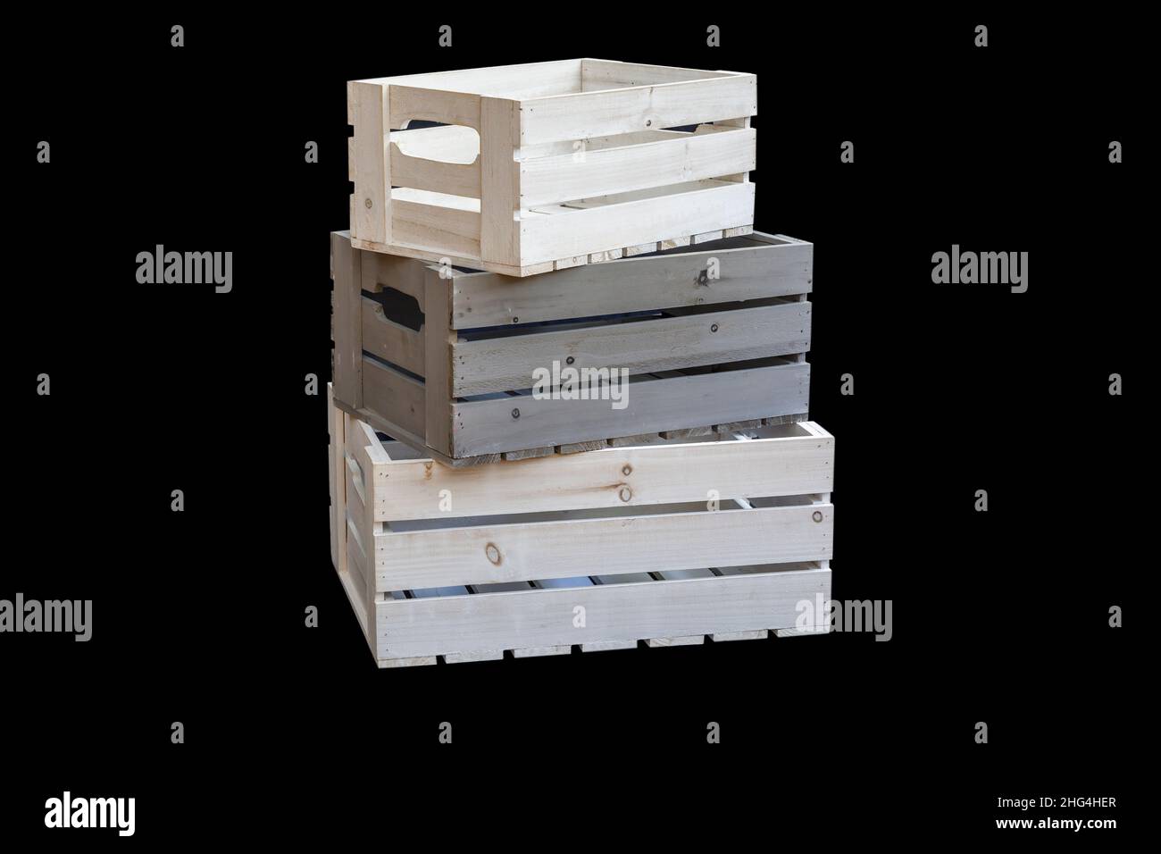 Apple crates isolated hi-res stock photography and images - Alamy