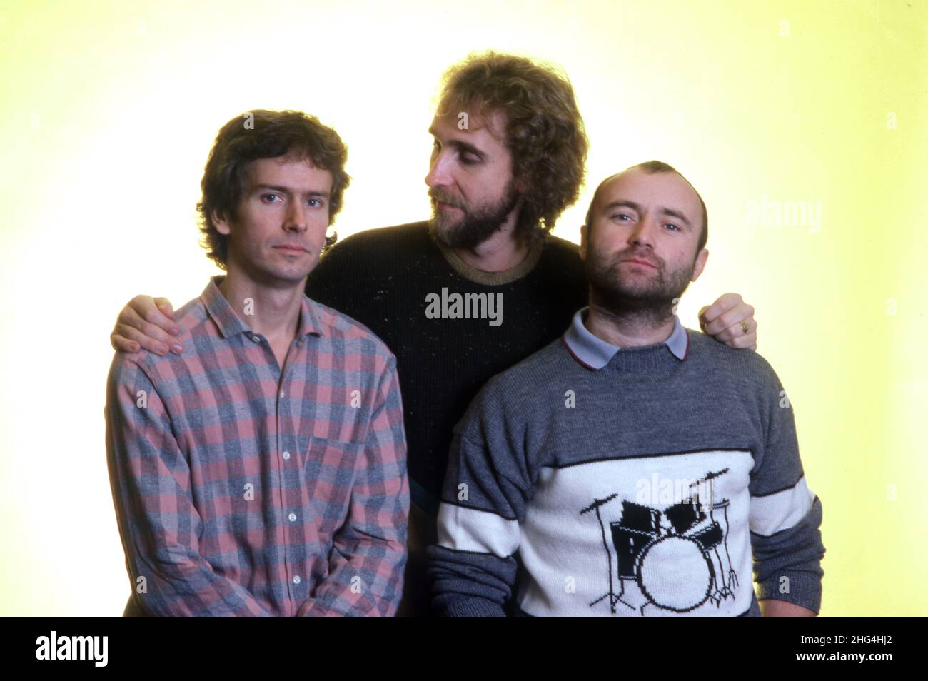 DETROIT, MI - NOVEMBER 14: English drummer and singer Phil Collins ...