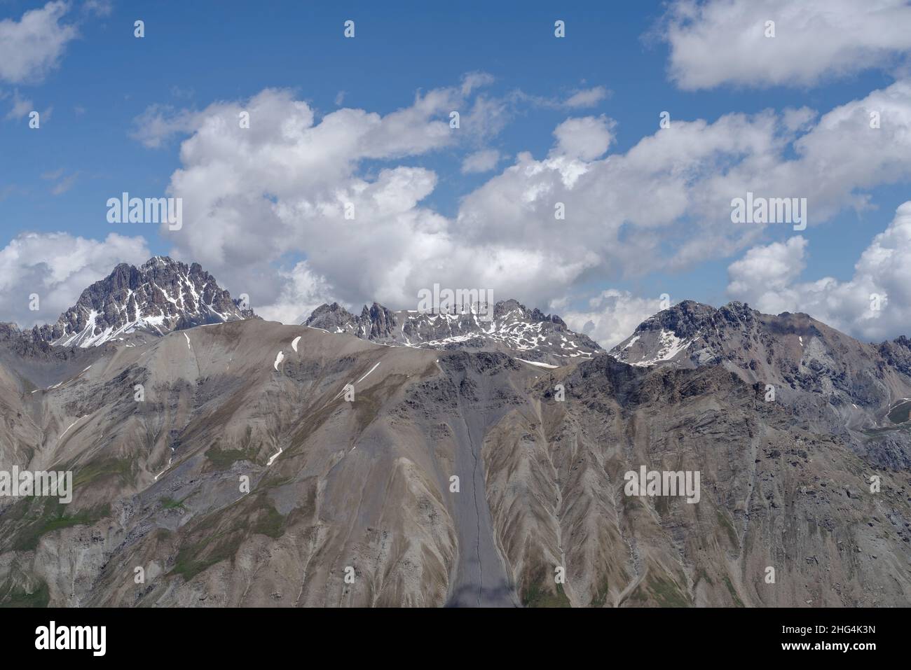 Cottian Alps mountain range in the southwestern part of the Alps ...