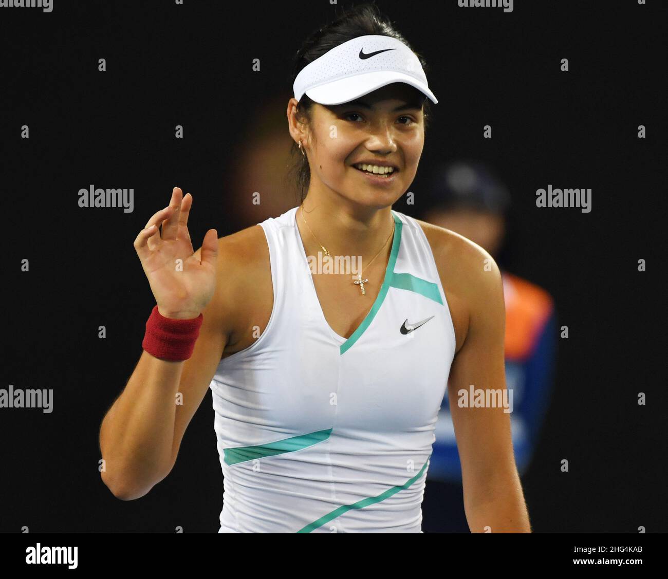 Melbourne, Australia. 18th Jan, 2022. Rod Laver Arena Melbourne Park ...