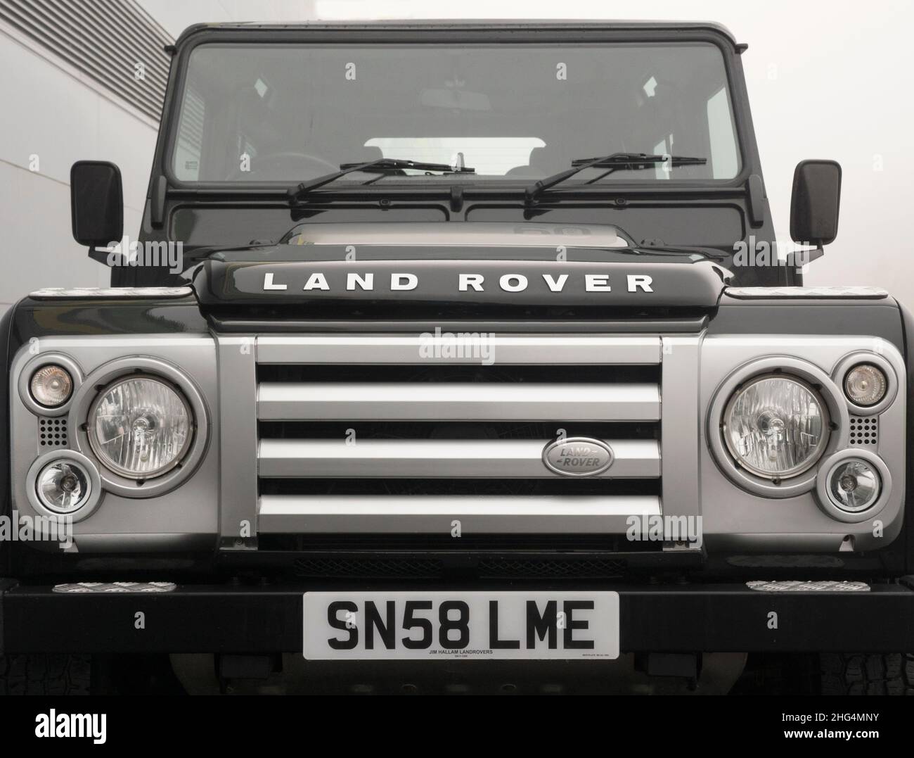 Land Rover Defender SVX Hardtop 60th Anniversary edition Stock Photo ...