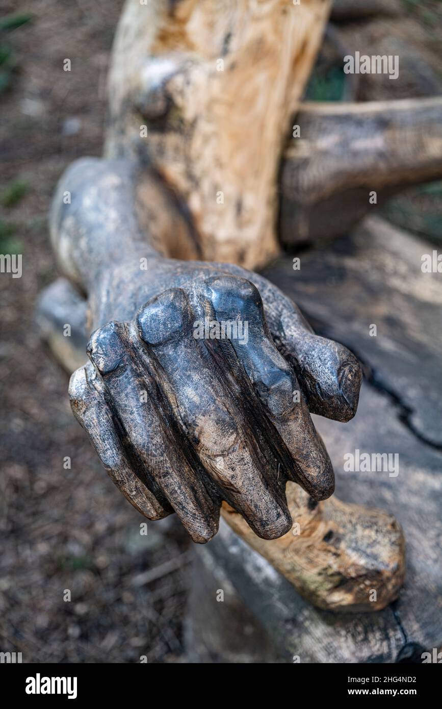 Magic Chair sculpture by Ben Gates, Pendle sculpture trail, Barley ...