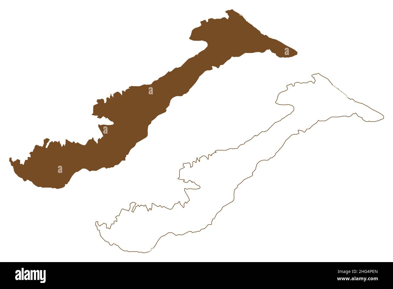 Amorgos island (Hellenic Republic, Greece, Cyclades archipelago) map ...