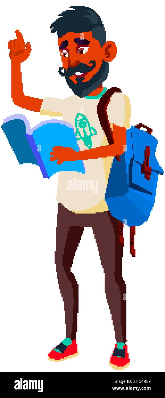 Teen boy reading letter Stock Vector Images - Alamy