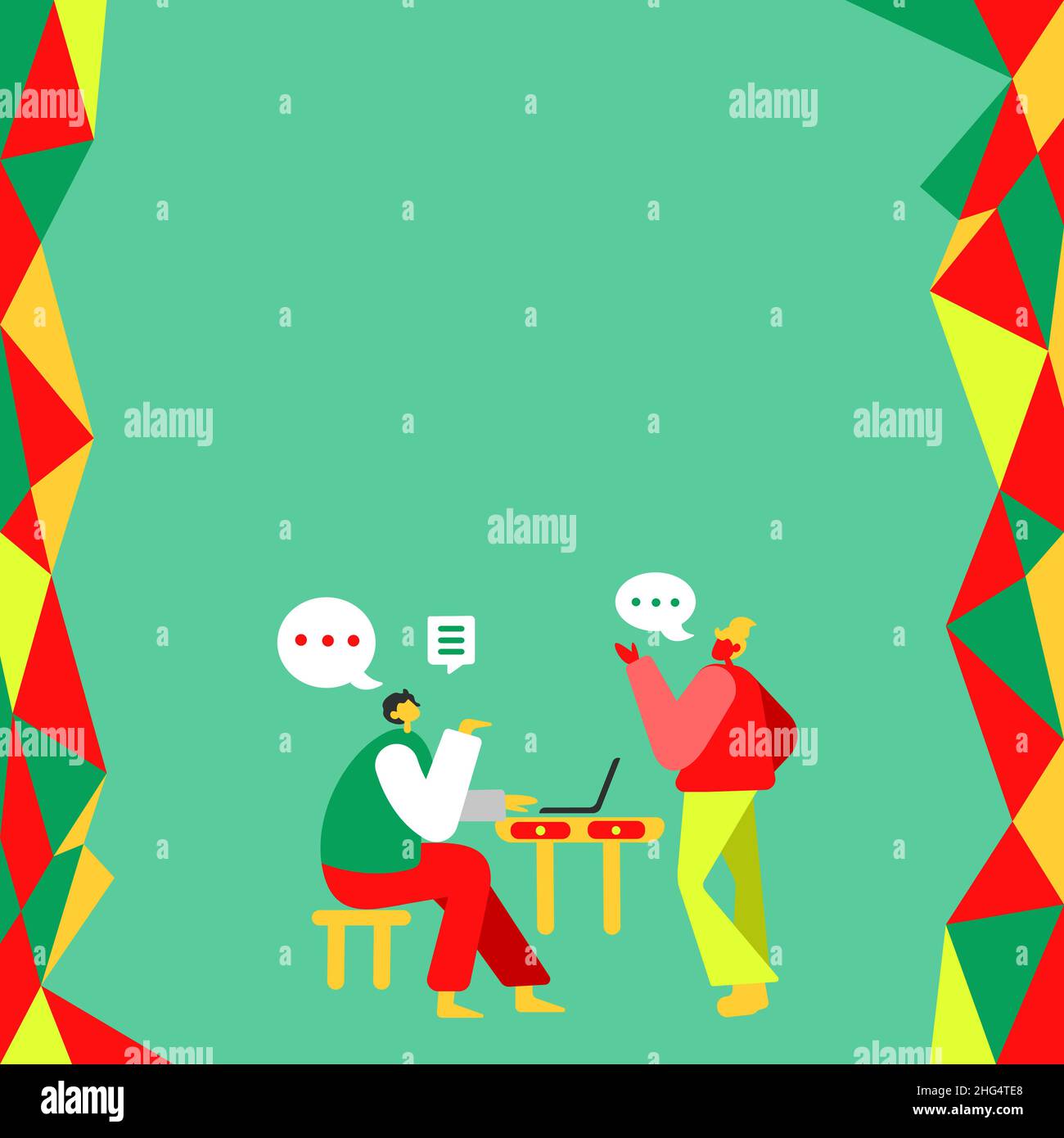 Colleagues Having Meeting Discussing Future Project Improvement Ideas ...