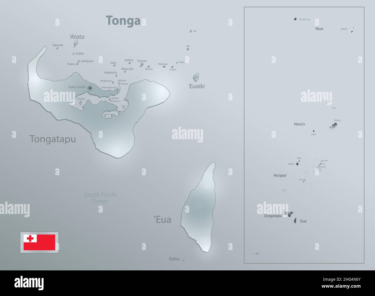 Tonga map hi-res stock photography and images - Alamy