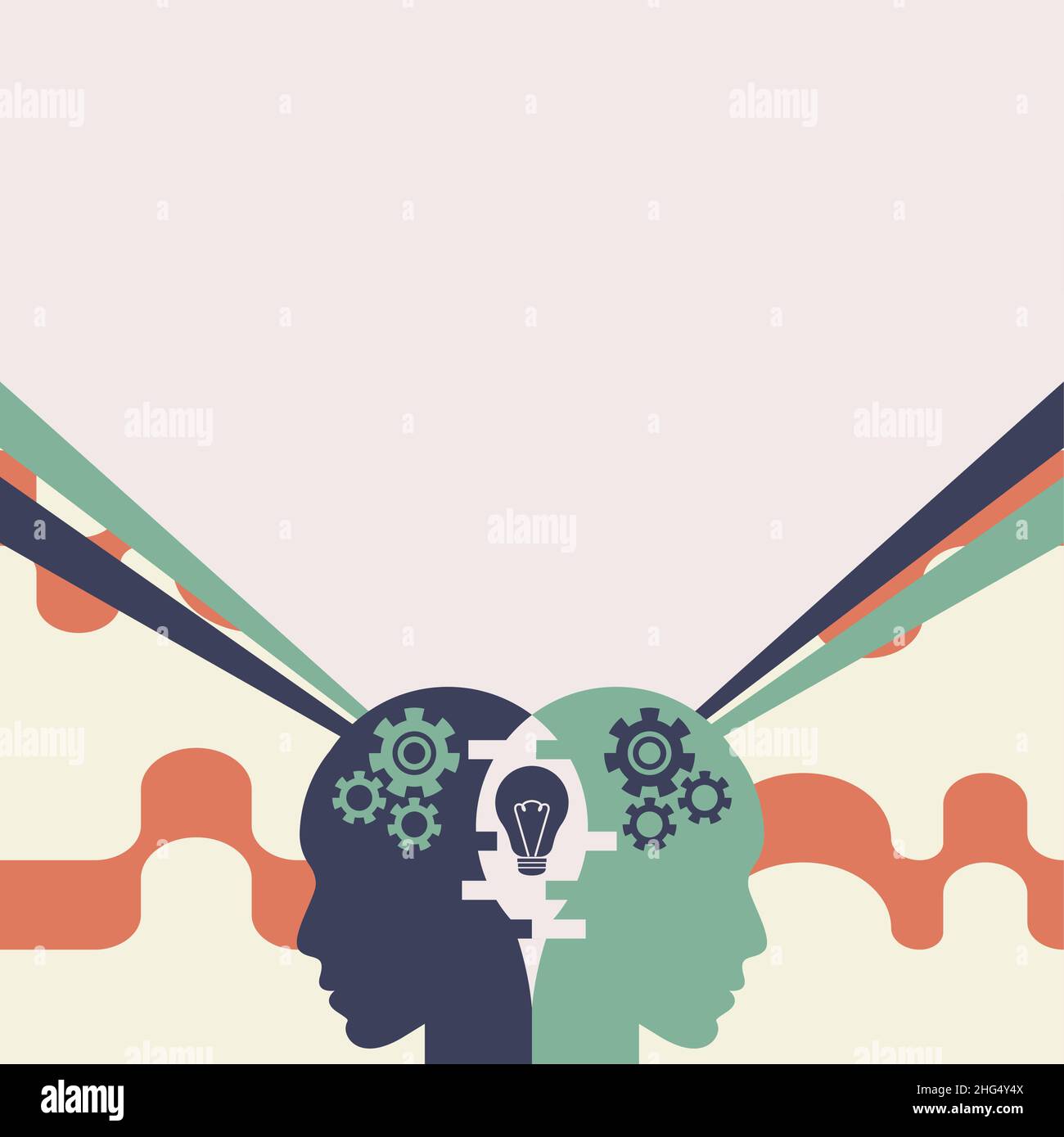 Creative Minds Combining Ideas Creating Innovative Strategies ...