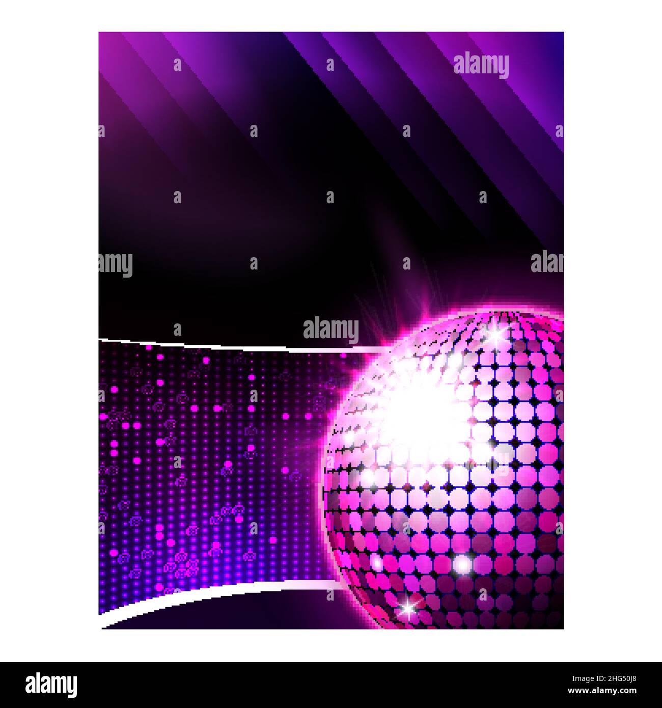 Dance advertising poster Cut Out Stock Images & Pictures - Alamy