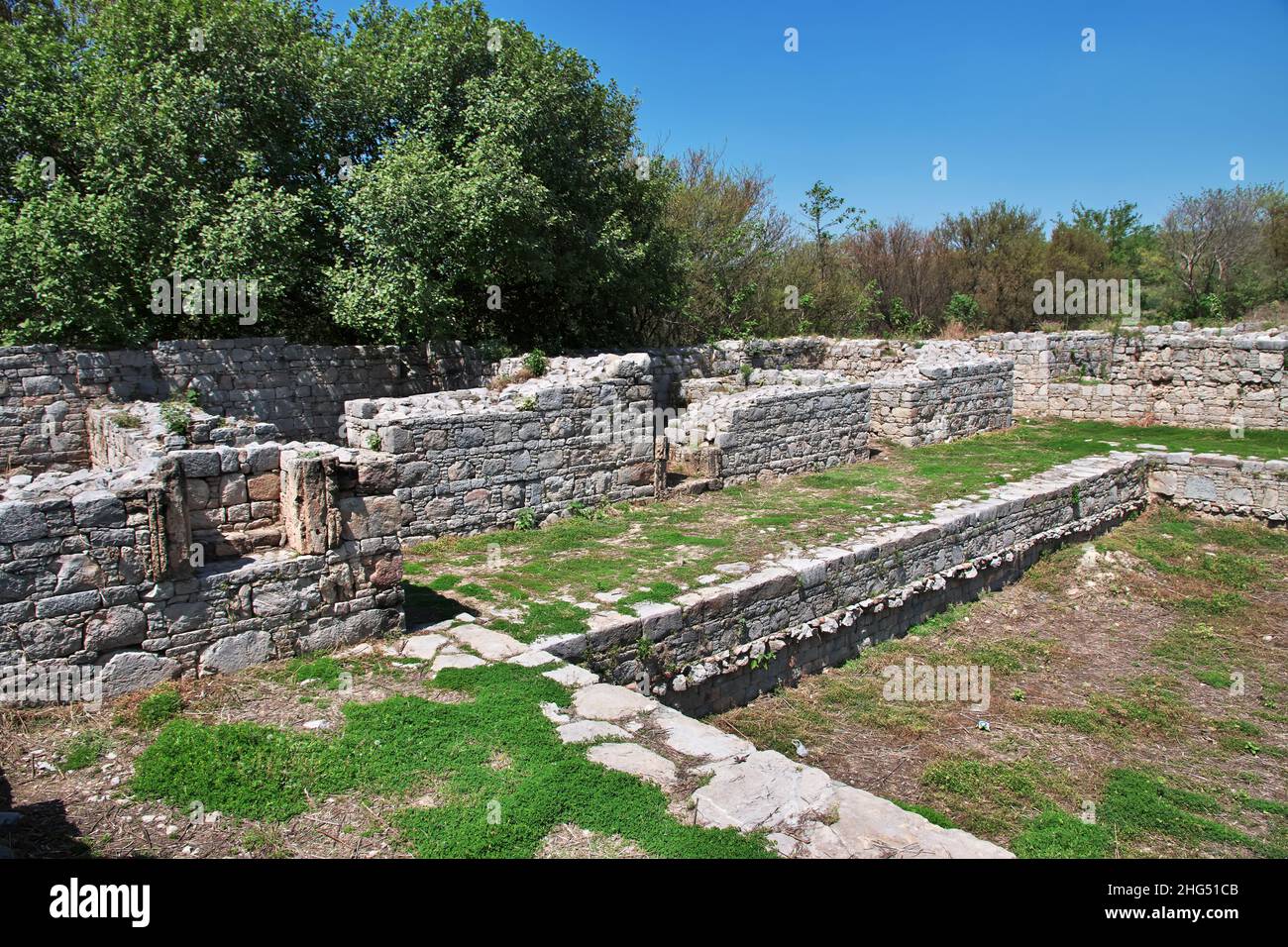 Taxila, Dharmarajika stupa and monastery, Pakistan Stock Photo - Alamy