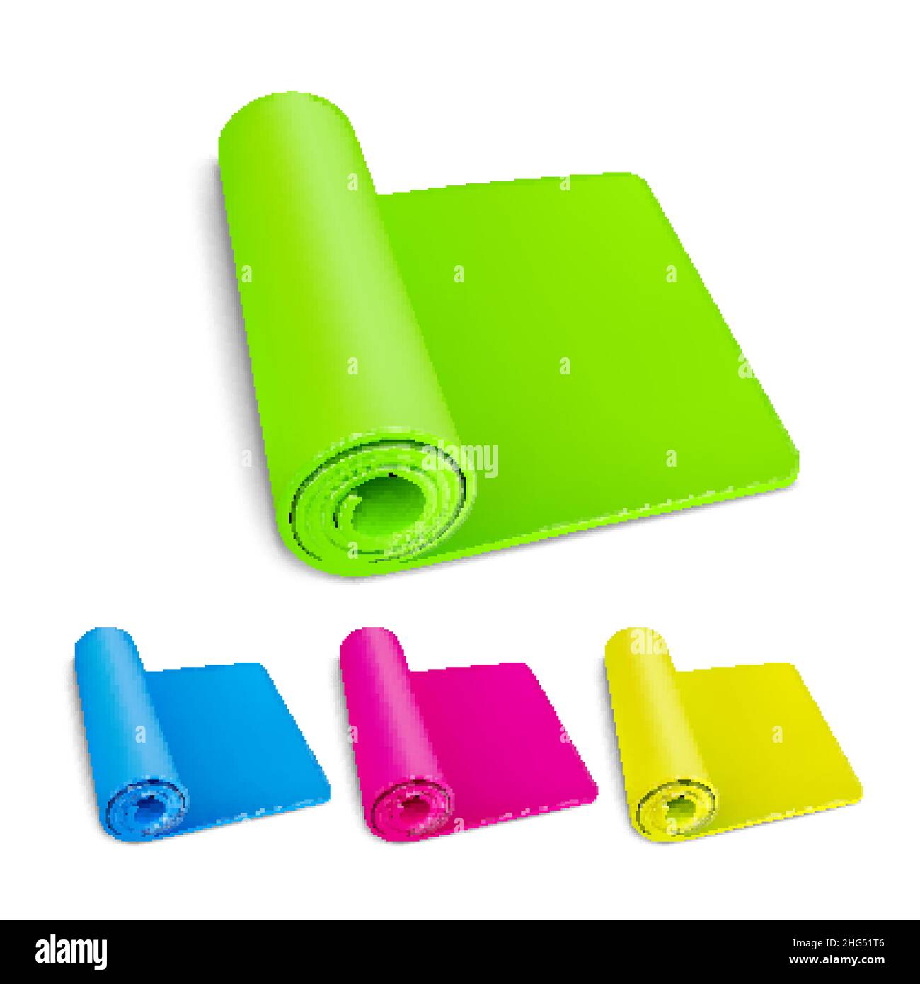 Gymnasium mat Stock Vector Images - Alamy